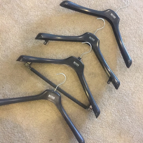 Hugo Boss | Accessories | 4 Hugo Boss Hangers | Poshmark